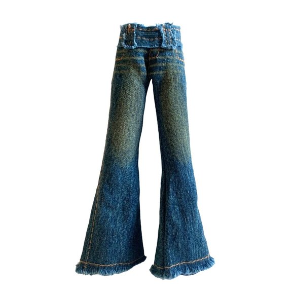 Bratz | Toys | Mga Bratz Fashion Doll Clothes Jeans Pants Denim Frayed ...